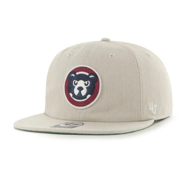 MLB CHICAGO CUBS COOPERSTOWN WAYBACK '47 CAPTAIN RL KHAKI