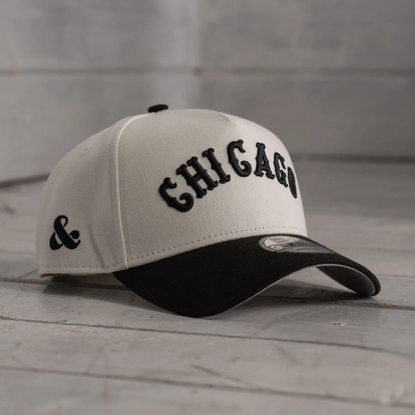 NEW ERA 9FORTY A-FRAME MLB CHICAGO WHITE SOX FOREVER & EVER TWO TONE