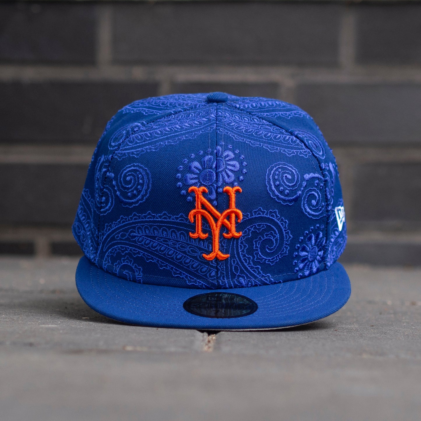 NEW ERA 59FIFTY MLB NEW YORK METS SWIRL BLUE / GREY UV FITTED CAP – FAM